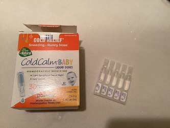 Amazon.com: Boiron ColdCalm Baby Single-Use Drops for Relief from Cold ...