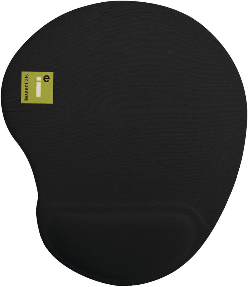 Amazon.com: iEssentials Memory Gel Mouse Pad (Black)(IE-MPD-BK ...