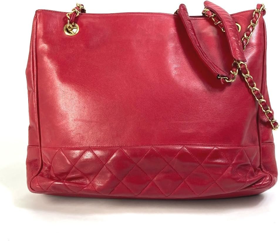 Amazon | [CHANEL] (シャネル) キルティング マトラッセ ヴィンテージ Wチェーン カバン ショルダーバッグ レザー レディース 中古 | ショルダーバッグ