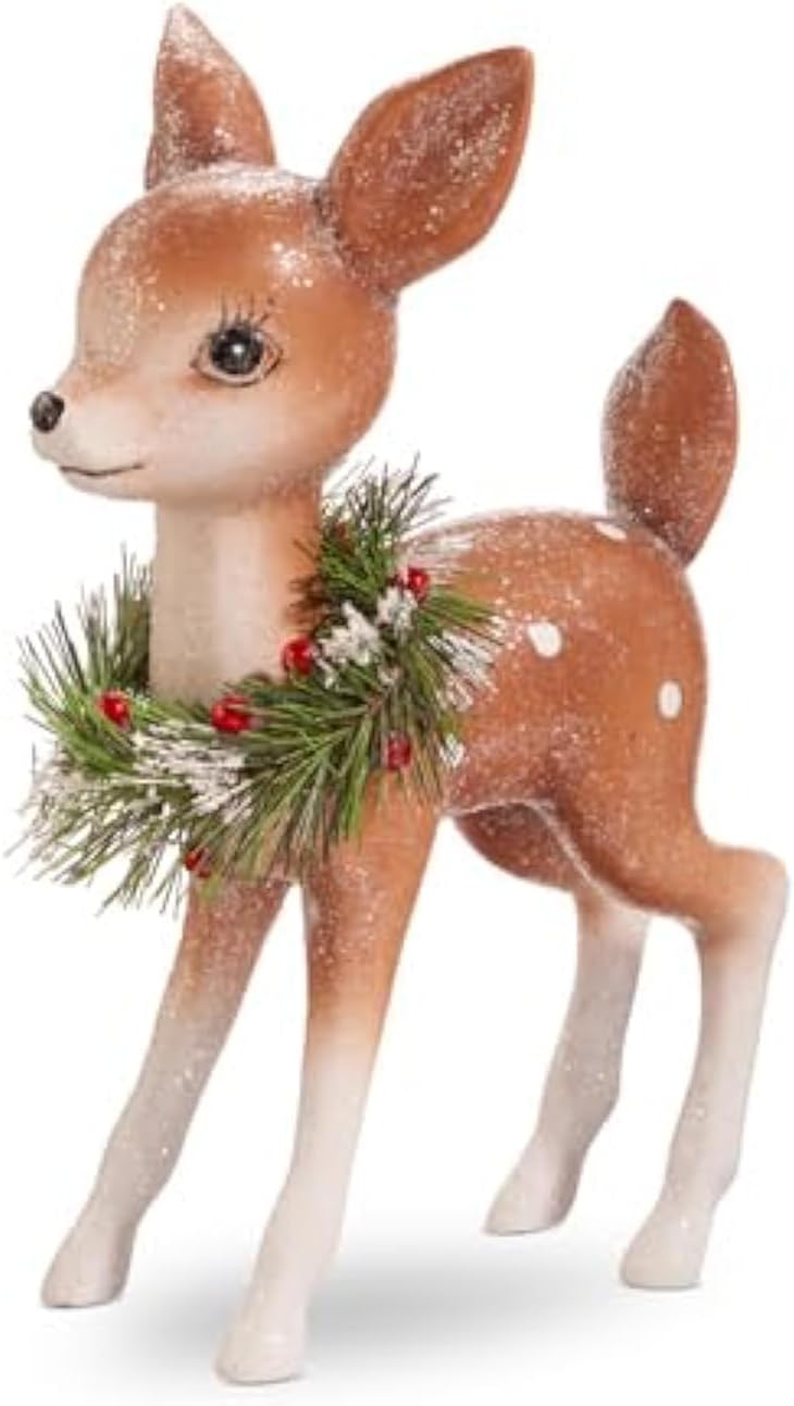 Amazon.com: RAZ IMPORTS INC Vintage Laying Deer : Home & Kitchen