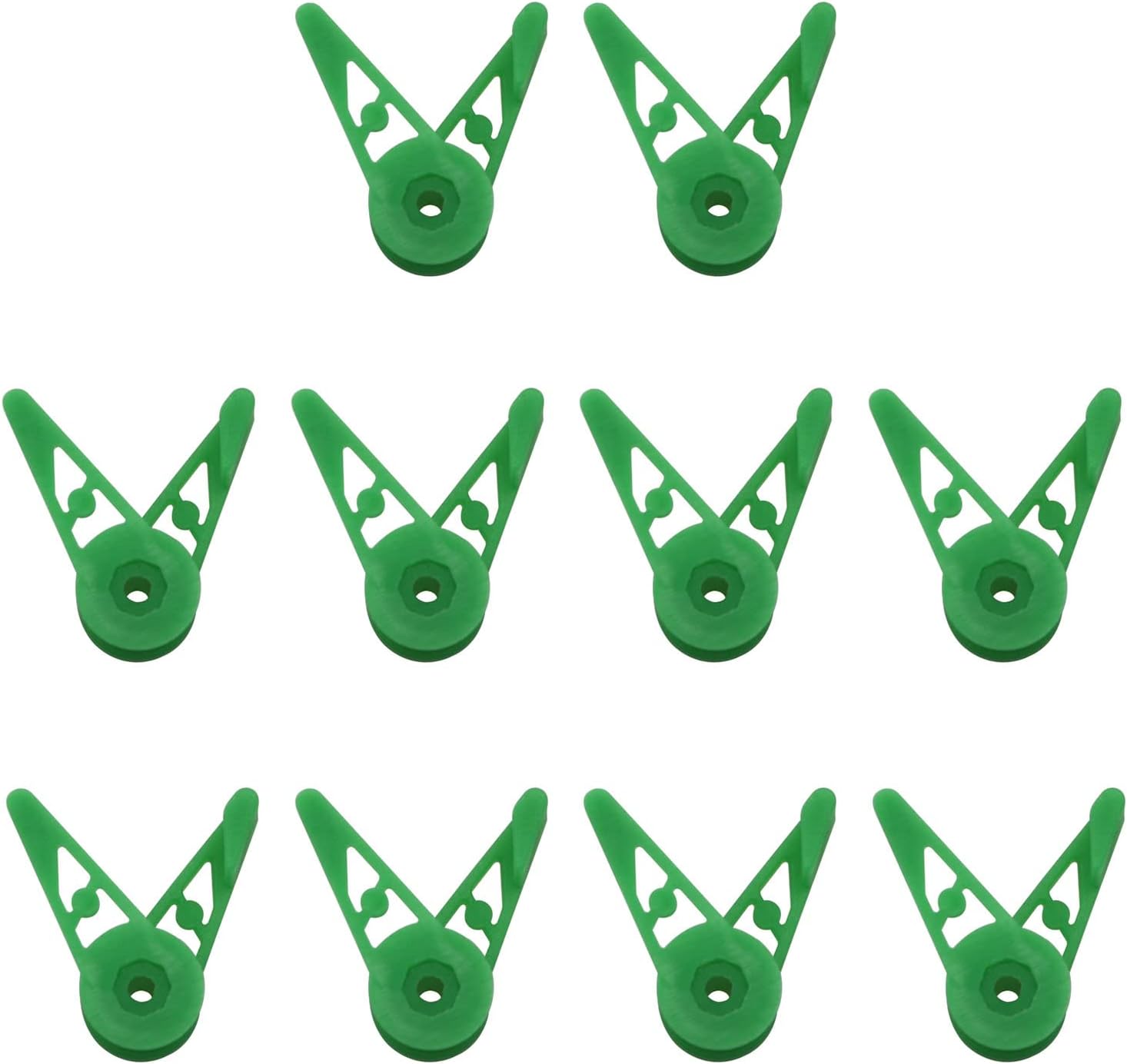 Amazon.com : ZRM&E Plant Stem Training Clip 10PCS 360 Degree Green ...