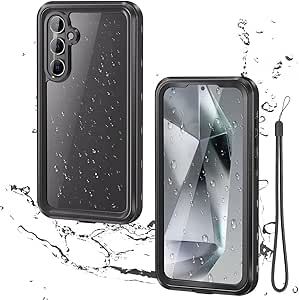 Amazon.co.jp: Miimall Waterproof Case for Samsung Galaxy A35 5G Thin IP68 Standard Shockproof ...