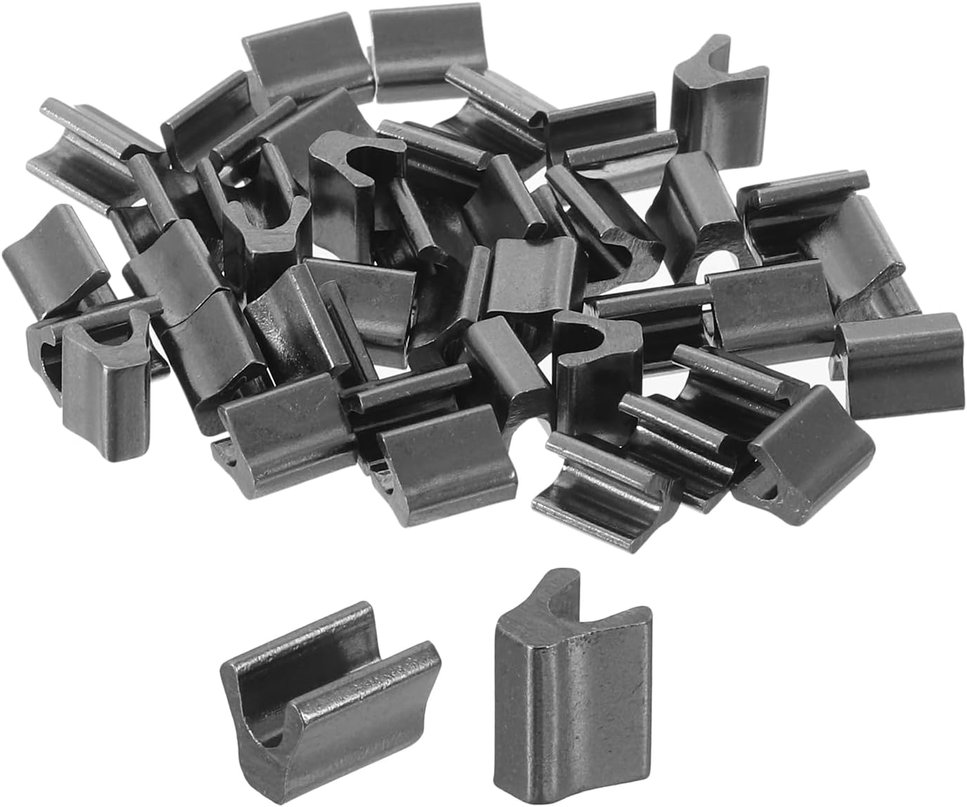 Amazon.com: uxcell 40Pcs Zipper Slider Retainers - #5 Top Stoppers for ...