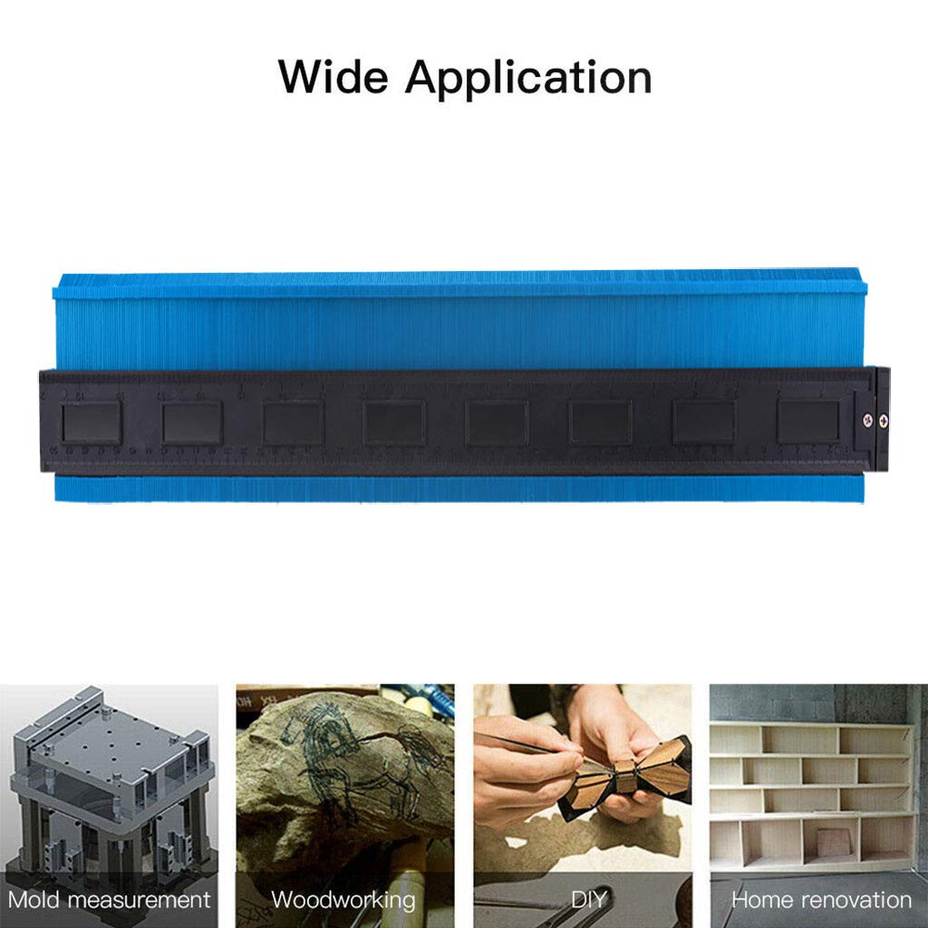 Buy Luonita Contour Gauge Duplicator, 20 Inch Plastic Woodworking High ...