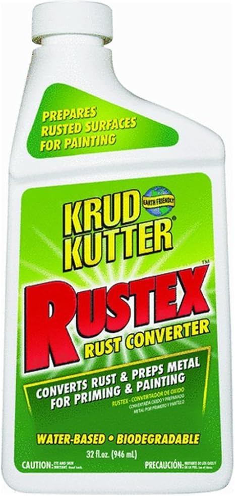 Amazon.com: Krud Kutter RX32/6 32 Oz Rustex Rust Converter : Automotive
