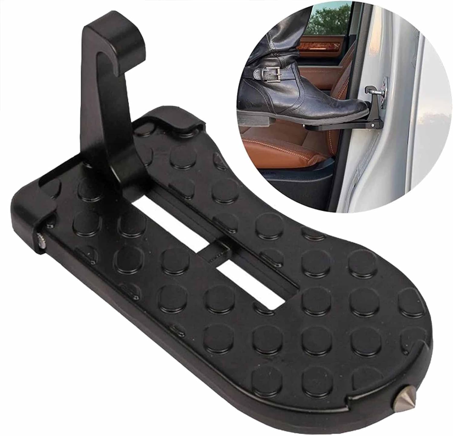 Car Doorstep for Easy Access to Car Rooftop，Foot Pegs Pedal Vehicle ...