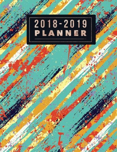 2018-2019 Planner: Weekly & Monthly Schedule Diary | Get Things Done At ...