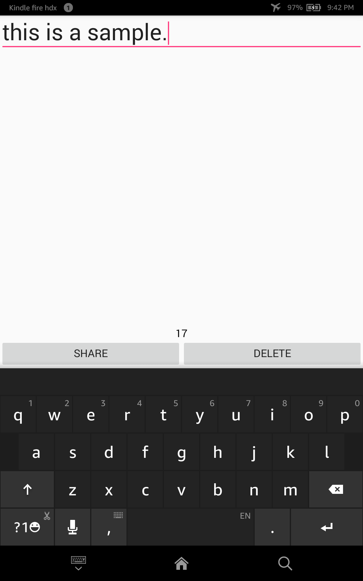 Simple memo - App on Amazon Appstore