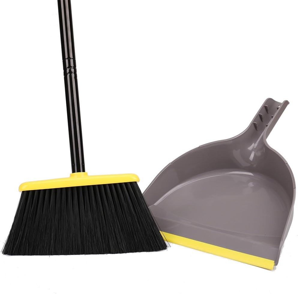 Amazon.com: Libman 206 Precision Angle Broom with Dustpan : Health ...