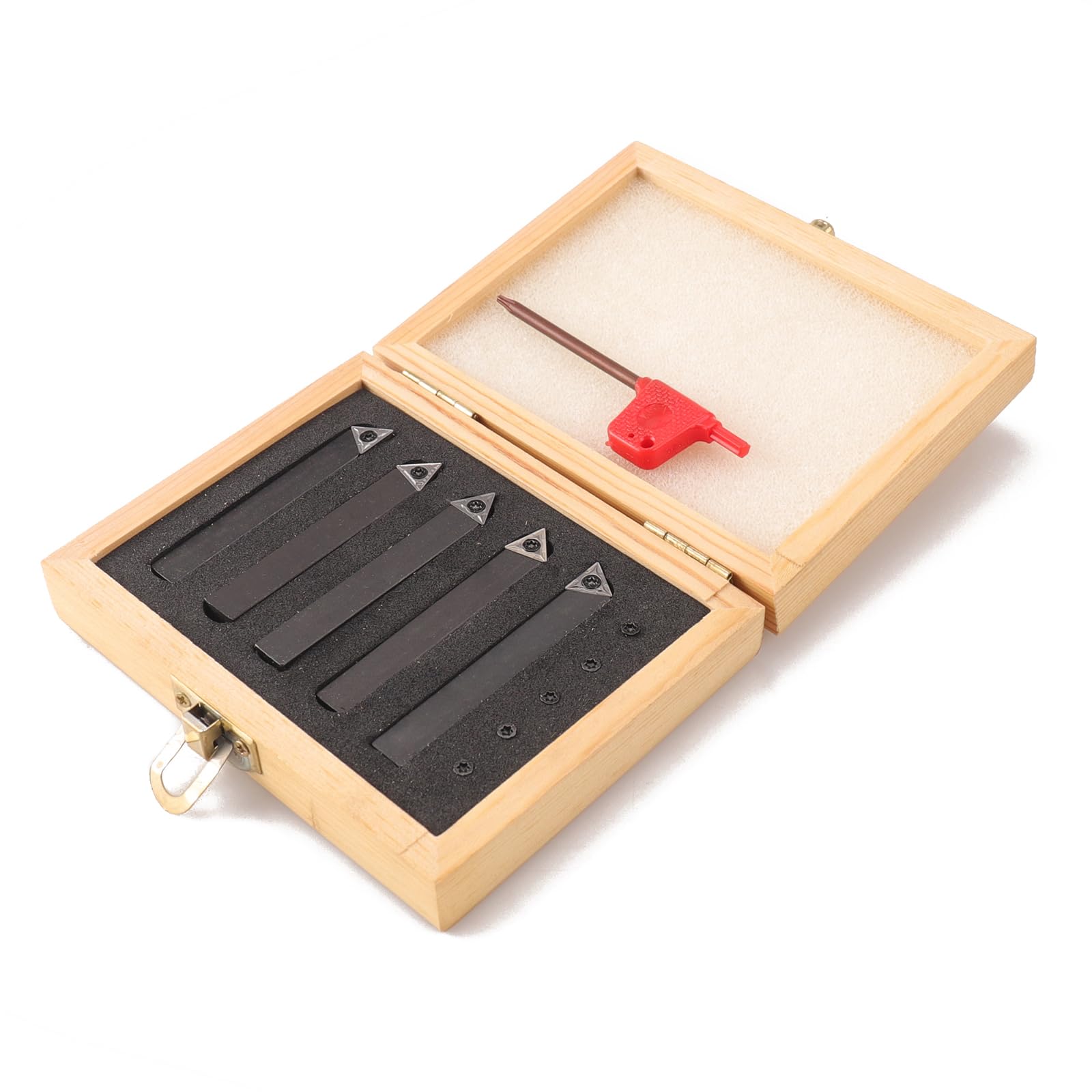 Snapklik.com : Oudtinx 5PCS Indexable Carbide Turning Tools Set 3/8" AL ...