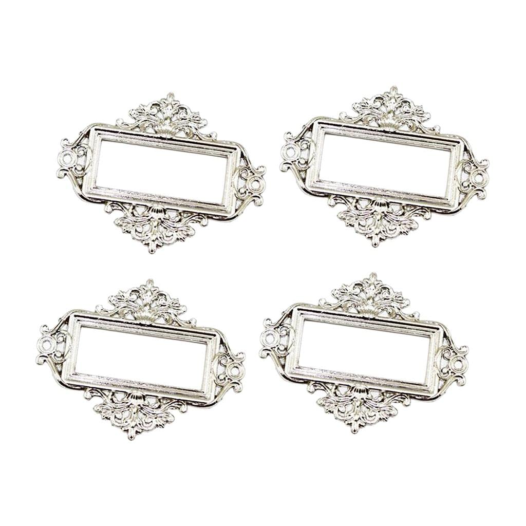 MYADDICTION 4X Home Cabinet Drawer Frame Label Tag File Name Card ...