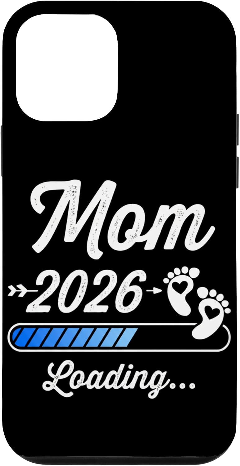 Mom 2026 Loading New Mother Est 2026 First Time Mommy Case for iPhone ...