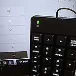 Amazon.com: Wired Number Pad, USB Numeric Keypad 19 Key Number Keypad ...