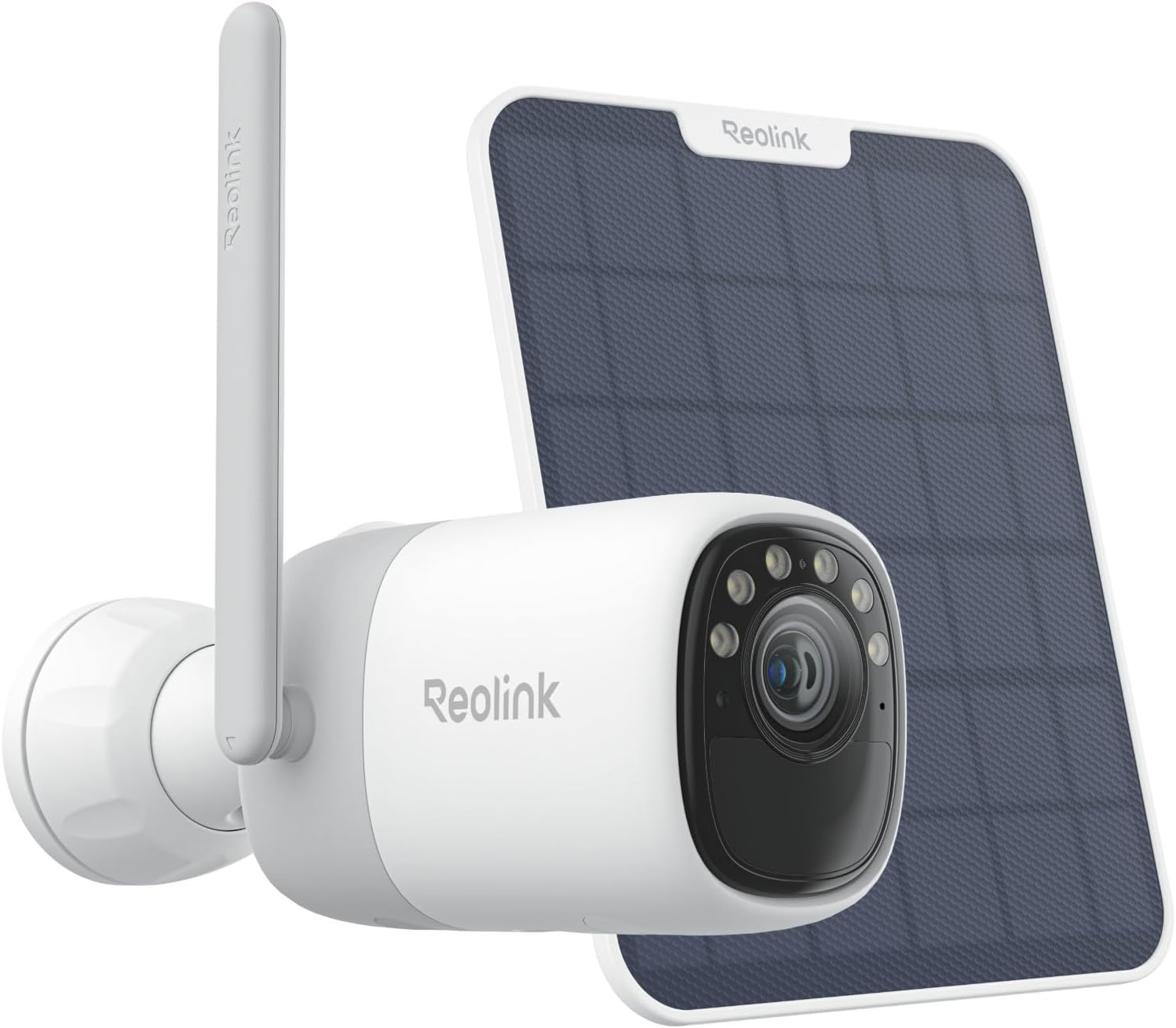 Amazon.com : REOLINK Altas 2K Solar Camera Outdoor Wireless, Pre-Record ...