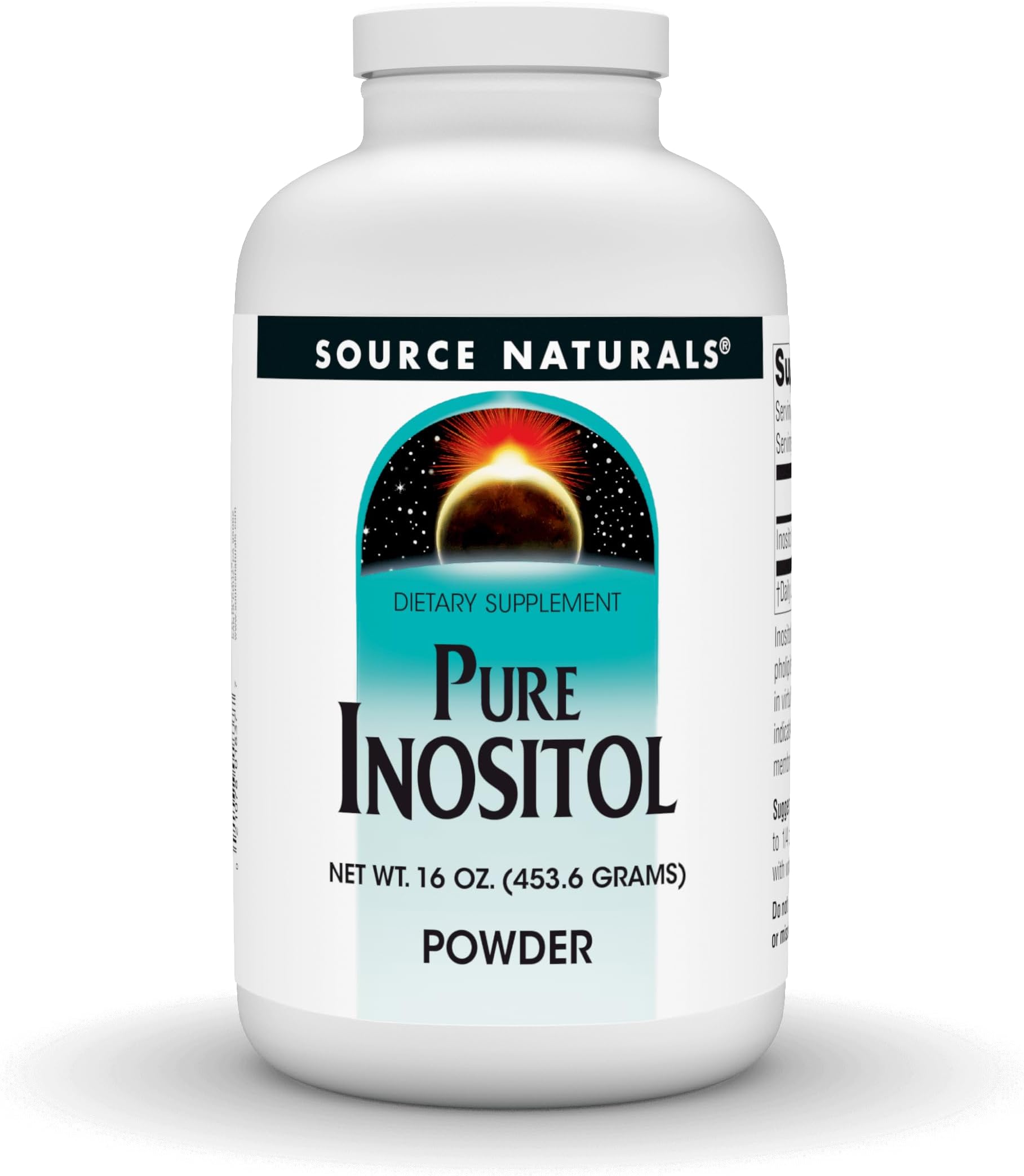 Amazon.com: Source Naturals Pure Inositol, Dietary Supplement - 8 oz ...