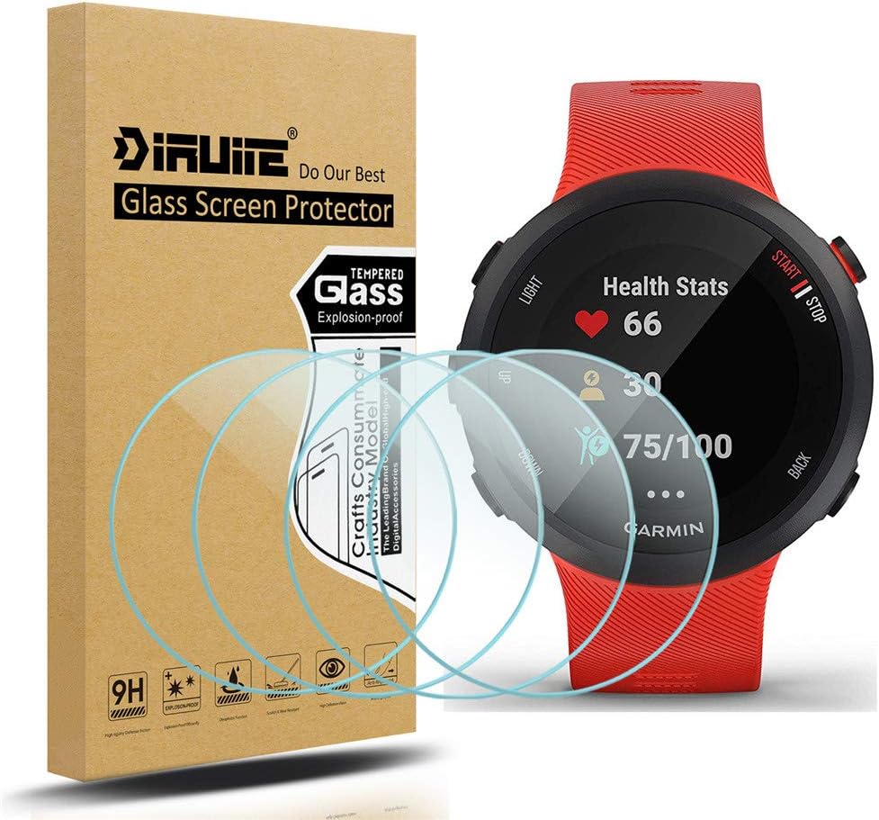 Suoman 3+2 Pack para Garmin Forerunner 165 Protector Pantalla,Protector ...
