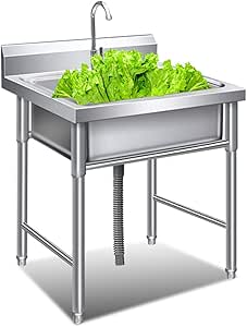 Amazon.co.jp: Sink, Garden Sink, Vegetable Washing Basin, Simple Basin ...