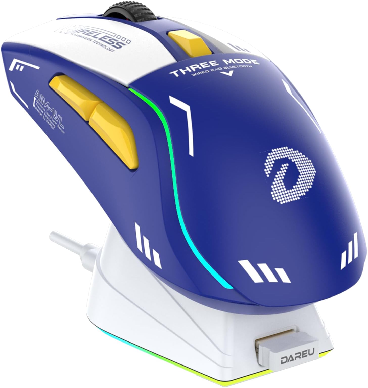 A950 Wireless Gaming Mouse With Rgb Charging Dock 88g Lightweight ...
