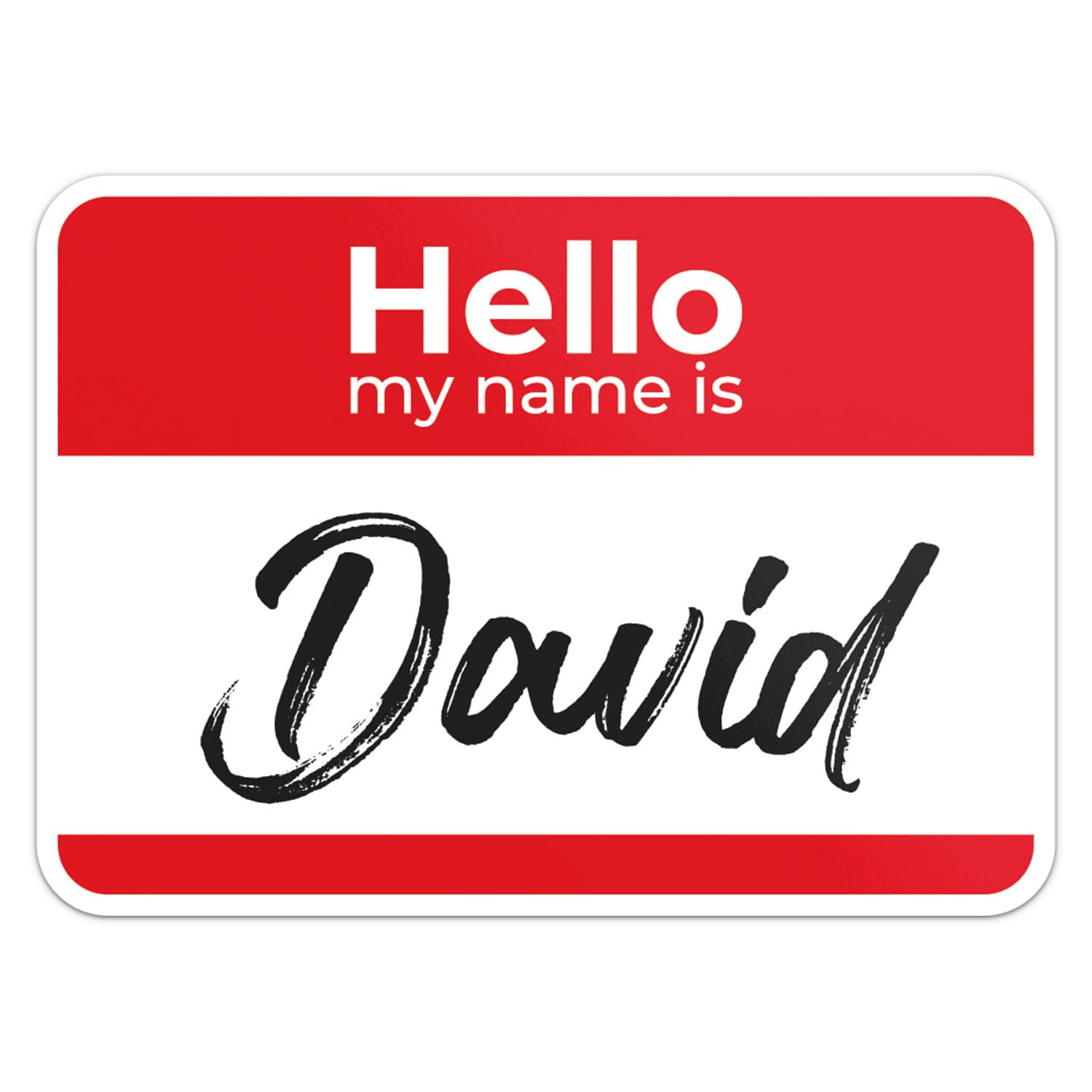 Hello My Name Is Clipart Amazon.com : 'Hello My Name Is' Stickers/Name