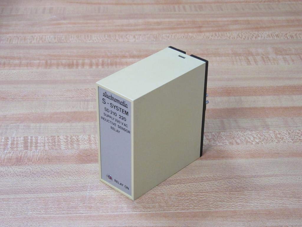 Amazon.com: Electromatic SD210 220 Inductive Sensor Relay SD210220 ...