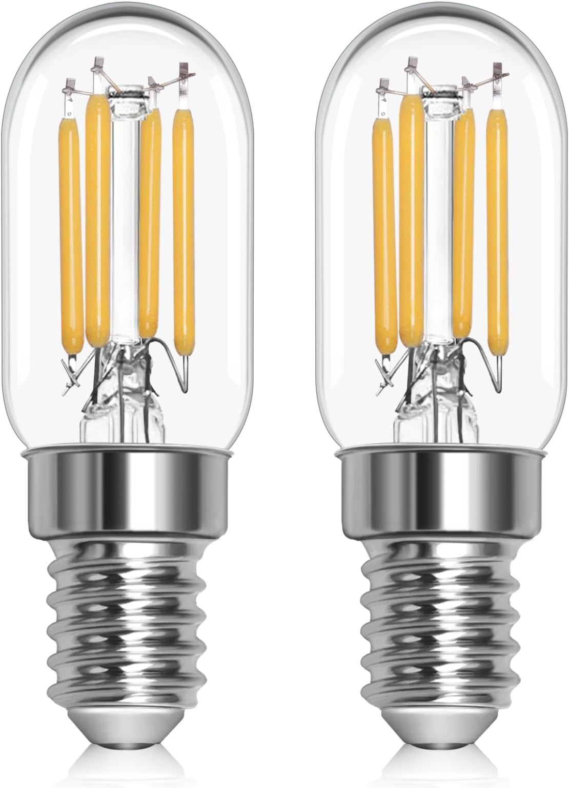 Morotty E14 Led Fridge Light Bulb Cool White 6000K, T22 Pygmy Bulb Led ...