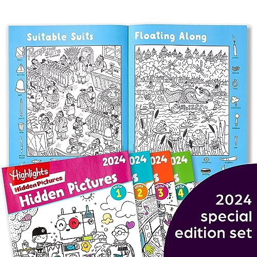 Snapklik.com : Highlights Hidden Pictures Collection For Kids 6+, 2024 ...