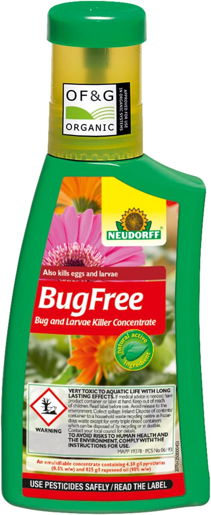 Neudorff BugFree Spruzit Bug and Larvae Killer Concentrate, 250ml ...