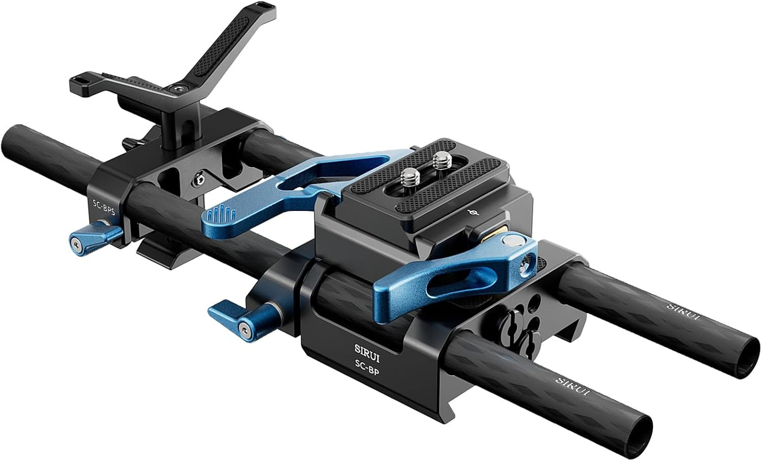 Amazon.com : SIRUI Universal Camera 15mm Rod Rail Baseplate with Dual ...