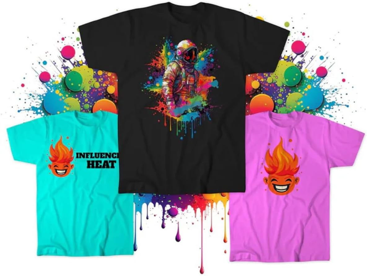Amazon.com: Custom DTF Heat Transfers by Size - Direct to Film (DTF ...