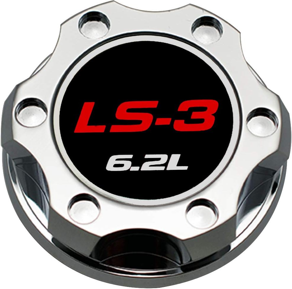 Amazon.com: VMS RACING RED OIL CAP LS1 5.7L in Billet Aluminum ...