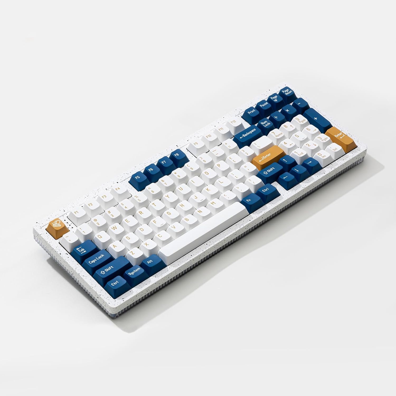 Amazon.com: MelGeek Modern97 Ocean Wireless Mechanical Keyboard Custom ...