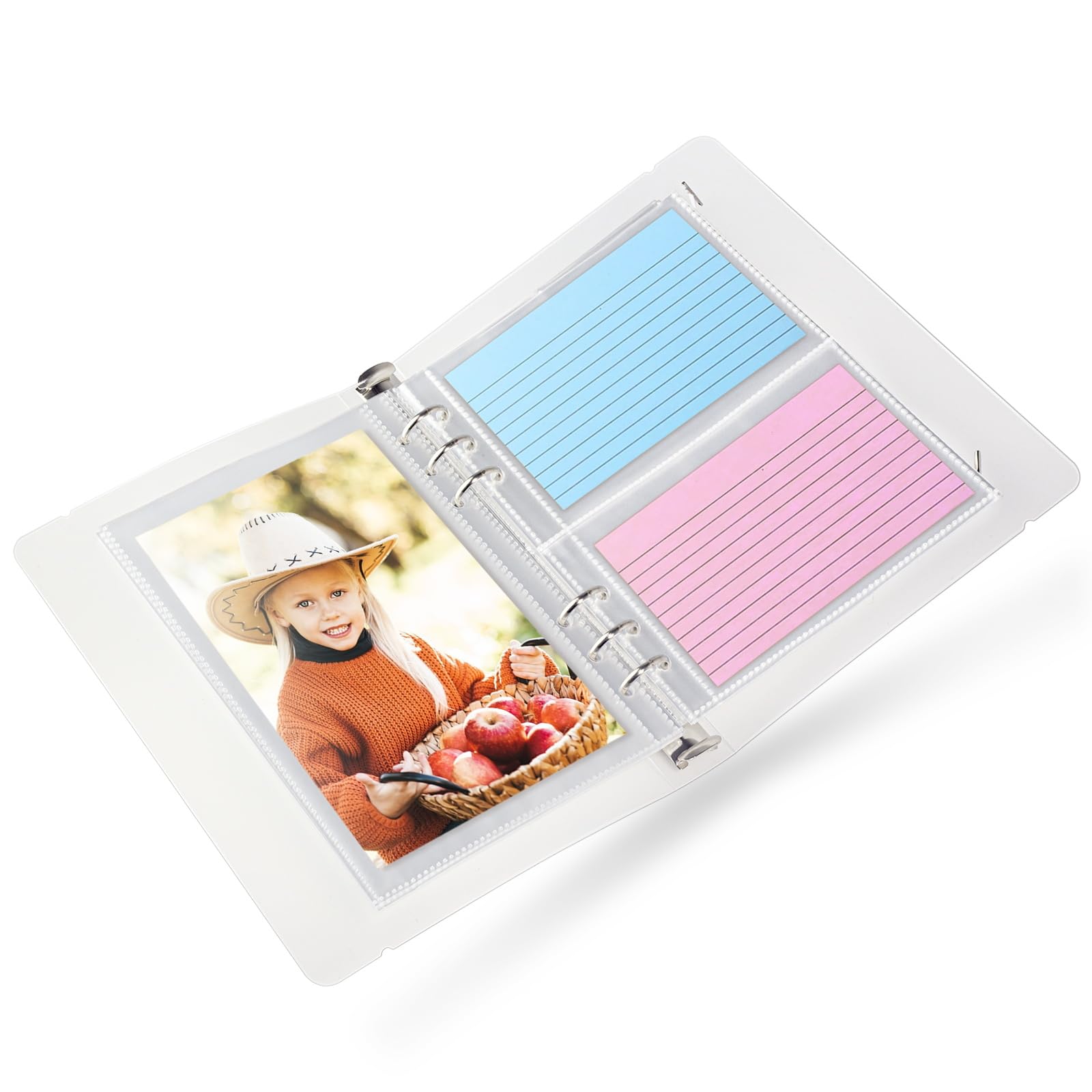 Amazon.com : 3x5 Index Card Binder, Index Card Organizer for Note Cards ...