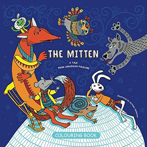 Amazon.com: The Mitten: Colouring Book (Tales from Ukrainian Folklore ...
