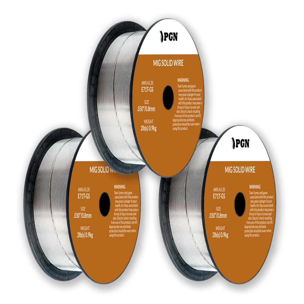 Snapklik.com : (3 Pack) PGN Flux Core Welding Wire - E71T-GS .030 Inch ...