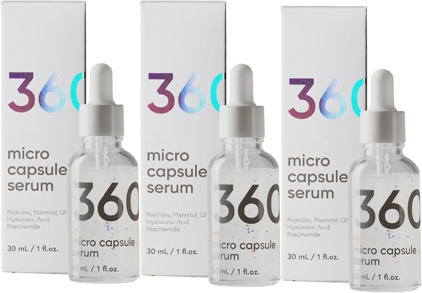 360 Micro Capsule Serum, Capsules Essence Anti-Ageing Facial Serum For ...