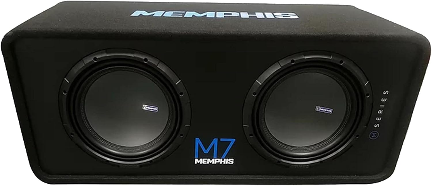 Amazon.com: Memphis Audio M7E12D1 M7 Dual 12" 3000w Loaded Car ...