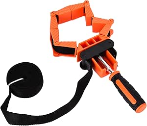 mumisuto Band Strap Clamp, Adjustable 4 Jaws Frame Band Clamp with 4M ...