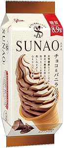Amazon.co.jp: [アイス] 江崎グリコ SUNAO チョコ＆バニラソフト 170ml×5個 : 食品・飲料・お酒