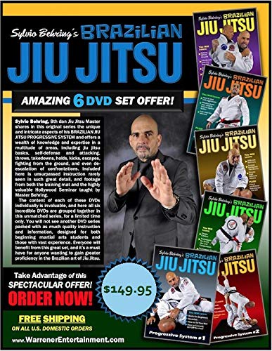 Amazon.com: Sylvio Behring Jiu Jitsu Box Set ( 6 DVDs ) : Sylvio ...