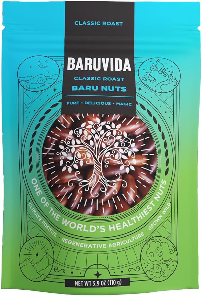 Amazon.com : Baruvida Baru Nuts Classic Roast Flavor | World's ...
