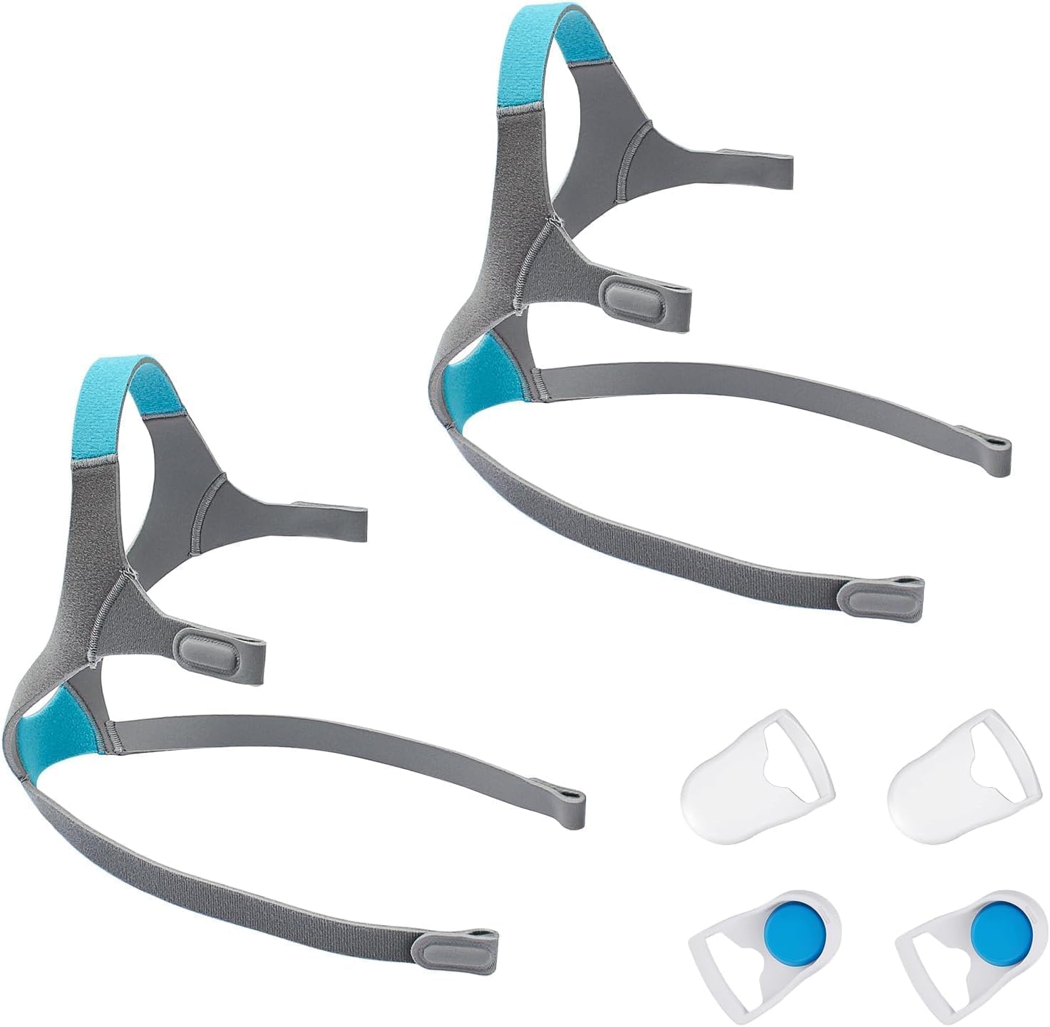 Amazon.com: 2-Piece CPAP Headband with Magnetic Clip for AirFit F20 ...