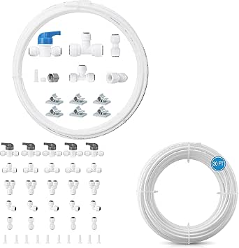 Amazon.com: Fridge Water Line Connection and IceMaker Installation Kit ...