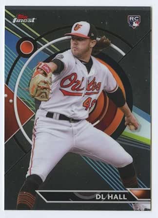 Amazon.com: 2023 TOPPS FINEST #73 DL HALL RC BALTIMORE ORIOLES BASEBALL ...
