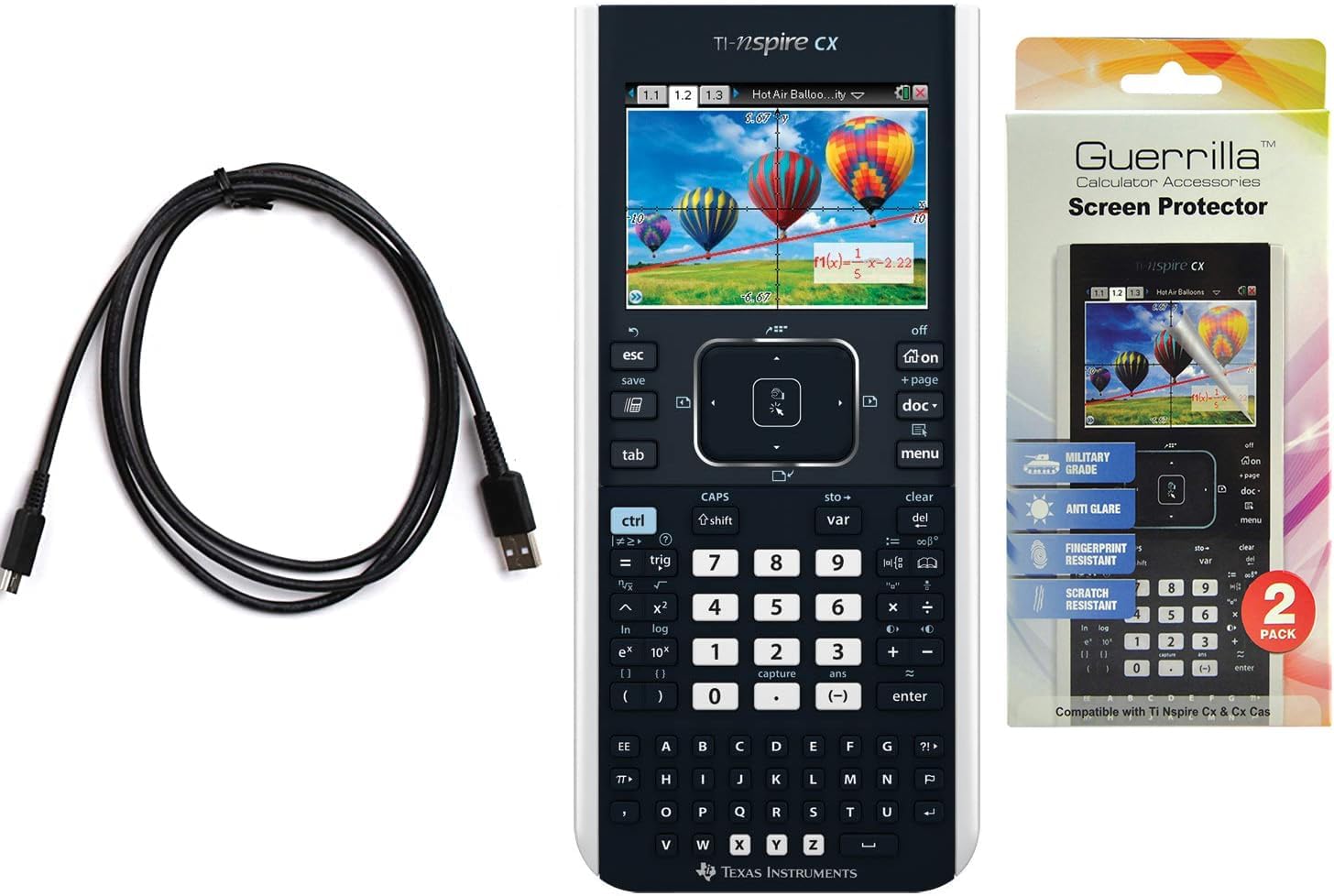 Amazon.com : Texas Instruments TI-Nspire CX Graphing Calculator with ...