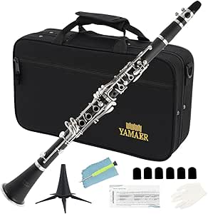 Amazon.com: Yamaer Bb Clarinet,Beginner B Flat Clarinets for Adult,band ...