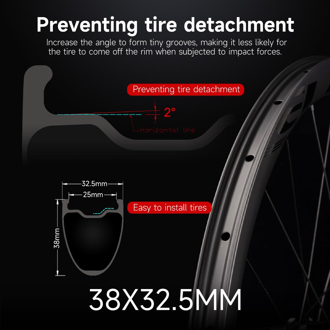Snapklik.com : SLR Gravel Carbon Wheelset Ratchet System 36T Disc Brake ...