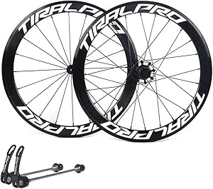Amazon.com: KLWEKJSD 700C*23C/25C/28C Wheelset Aluminum Alloy Front ...