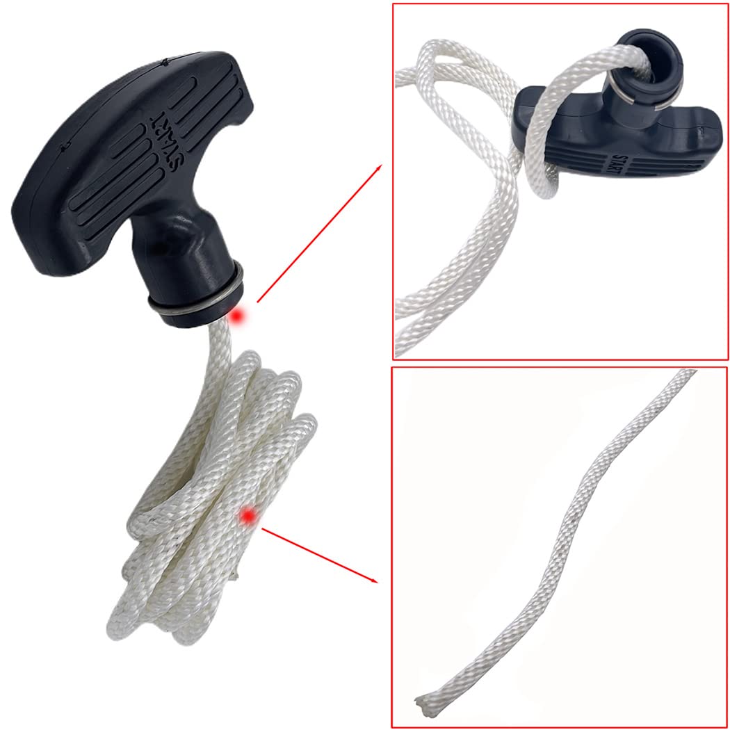 Snapklik.com : ATV Recoil Starter Pull Start Rope Handle For Polaris ...