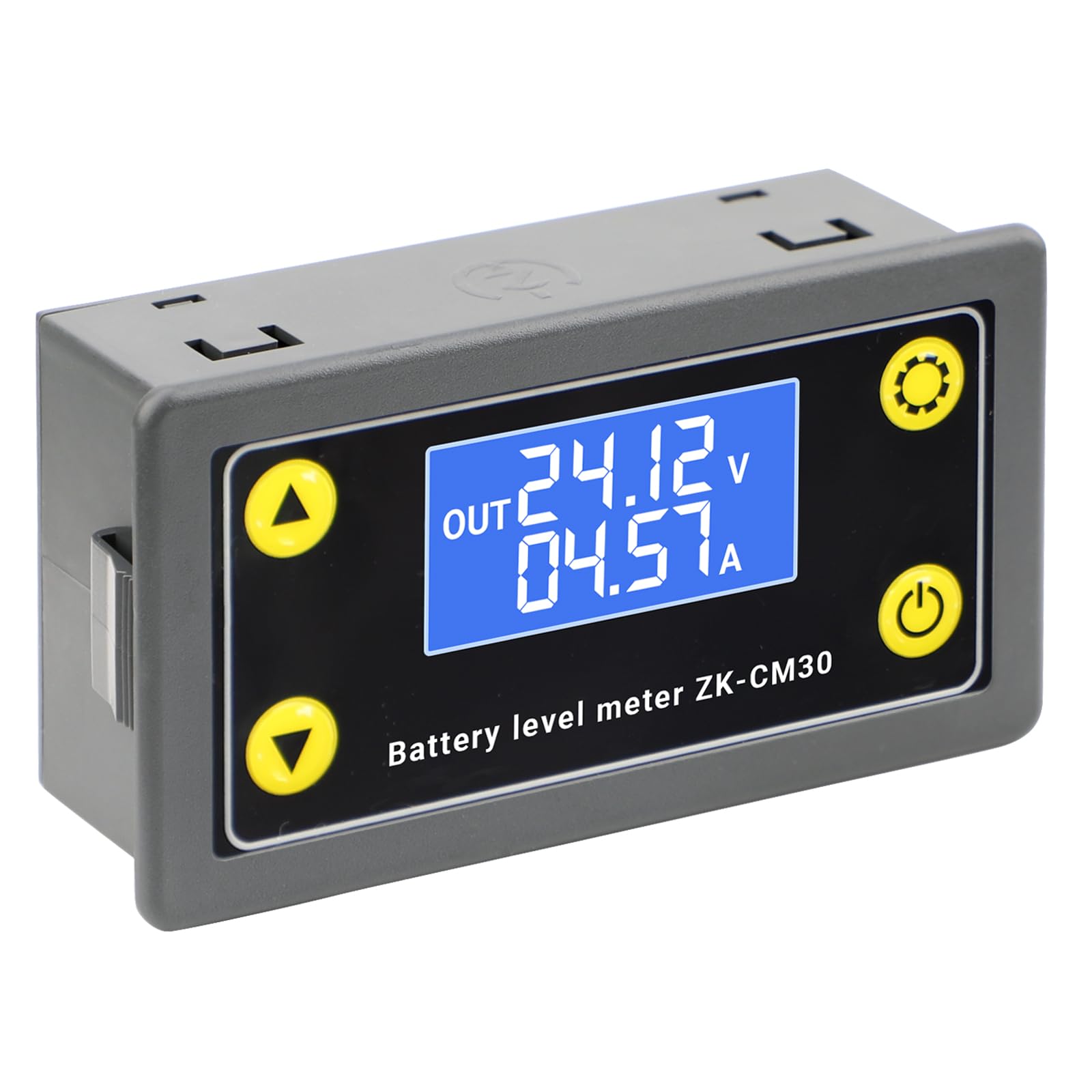 Amazon.com: DROK DC Battery Meter Auto Bi-Directional Detection, 12V ...