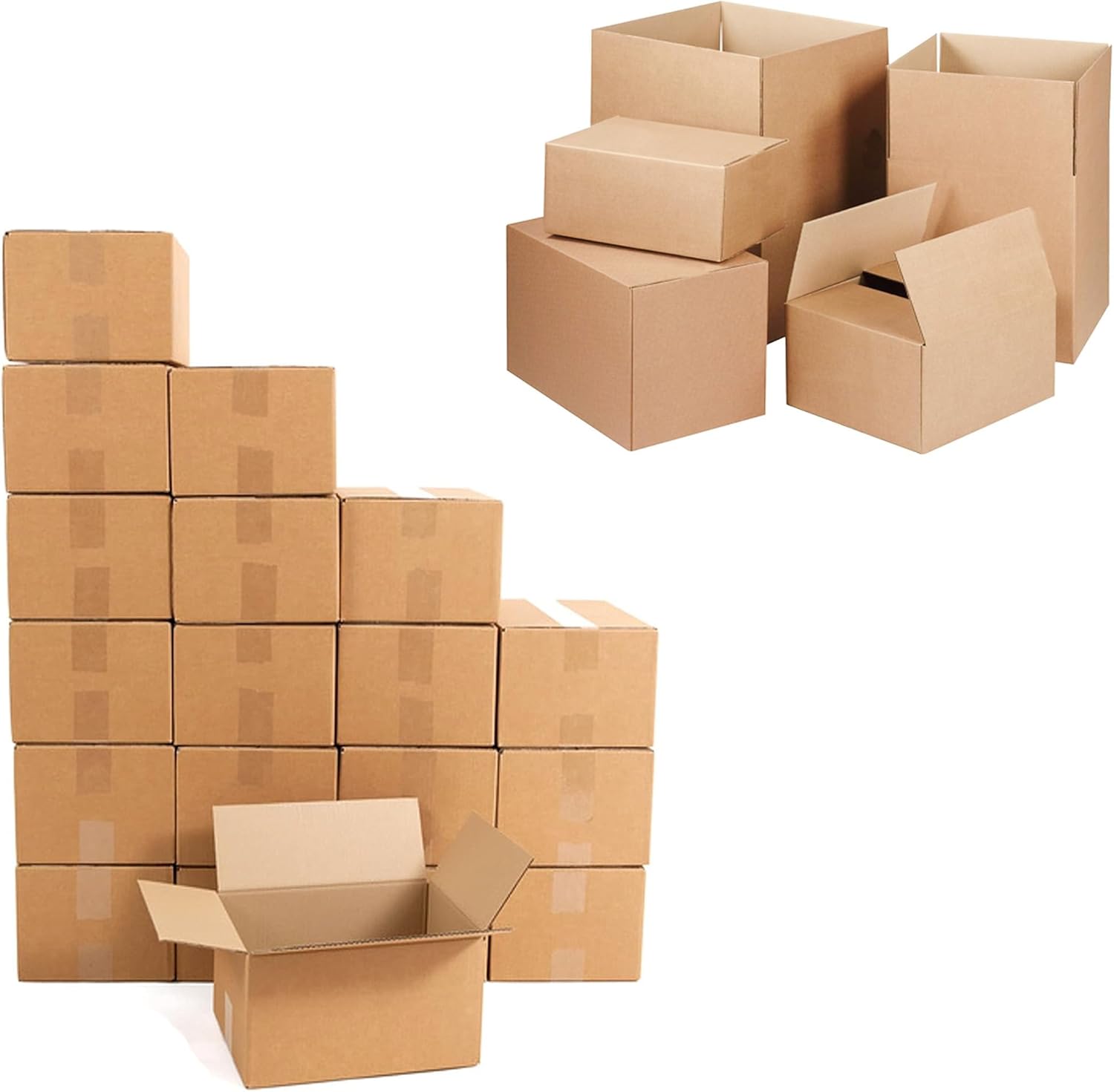 10 x Small Single Wall Durable Packing Shipping Mailing Cardboard ...